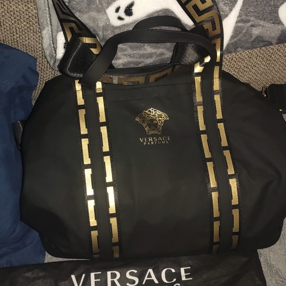 Versace Collection | Bags | Versace Bag More Like An Overnight Bag ...